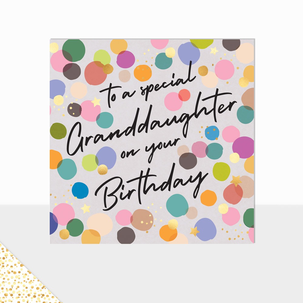 Aurora Happy Birthday Special Granddaughter Laura Darrington Design